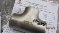 China ASTM A234 Reduce Tee Butt Weld Fittings , sch10s butt weld connection for sale