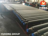 China A312 Heat Exchanger Finned Tube TP317L / 304L / TP316L Spiral Extruded Studded for sale