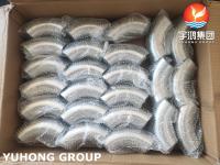 China 3A SS304 Stainless Steel Sanitary Butt Weld Fitting 90 Degree Elbow For Food for sale