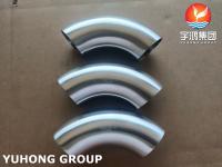 China 3A SS304 Stainless Steel Sanitary Butt Weld Fitting 90 Degree Elbow For Food for sale