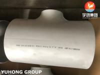 China B16.9 Butt Weld Pipe Fittings , ASTM A403 WP304L Stainless Steel Reducing Tee for sale