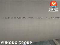China ASTM A312 TP904L Large OD Steel Pipe, UNS NO8904 / 1.4539, 100%UT AND ET for sale