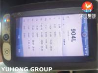 China ASTM A312 TP904L Large OD Steel Pipe, UNS NO8904 / 1.4539, 100%UT AND ET for sale