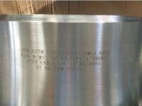 China Lap Joint Stub Ends stainless steel butt weld pipe fittings ASTM B366 UNS NO8904L for sale