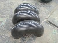 China Carbon steel buttweld fittings Long Radius 180 Return Bends , Black Painting for sale
