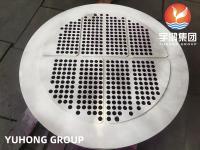 China ASTM A182 F304 / 1.4301 Stainless Steel Tubesheet Heat Exchanger Component for sale