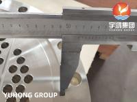China ASTM A182 F316L / UNS S31603 / 1.4404 Stainless Steel Heat Exchanger Tube Sheet for sale