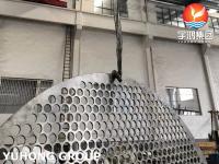 China ASTM A240 F304 / UNS S30400 / 1.4301 Stainless Steel Baffle Plate For Heat Exchanger for sale