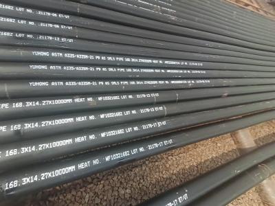 China ASTM A335 P9 Alloy Steel Seamless Pipe High Temperature For Oil And Gas for sale