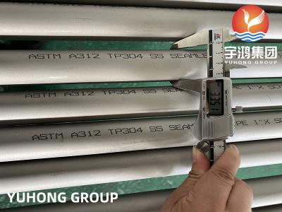 China Austenitic Stainless Steel ASTM A312 TP304 1.4301 Seamless Pipe for sale