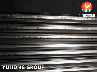 China ASTM A270 TP304 Sanitary Bright Annealed Stainless Steel Welded Pipe for sale