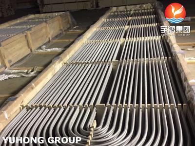 China ASTM A213 TP316L Stainless Steel U Bend Tubes Penetration Test Available for sale