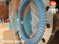 China Stainless Steel Forged Flange ASME SA182 F304 1.4301 08Х18Н10 SORF for sale