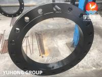 China ASTM A105 Carbon Steel Forged Flange BLRF SORF WNRF Black Painted for sale