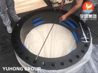 China ASTM A105 Carbon Steel Forged Flange BLRF SORF WNRF Black Painted for sale