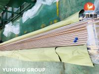 China CU-NI 90/10 SEAMLESS TUBE ASME SB111 C70600 O61 COPPER NICKEL ALLOY for sale