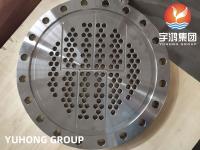 China ASTM A182 F316L 1.4404 Corrosion Resistance Tubesheet مبادل حراري for sale