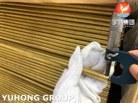 China Aluminum Brass ASTM B111 C68700 Seamless Tube Corrosion Resistant for sale