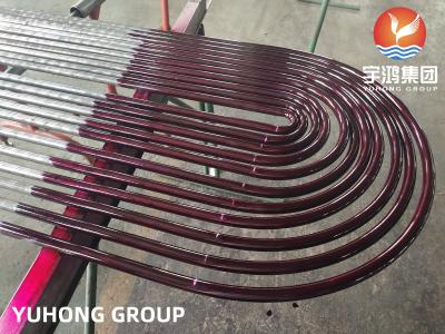 China Stainless Steel Seamless U Bend Boiler Tube ASTM A213 TP304 1.4301 for sale