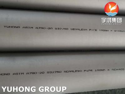China Super Duplex Stainless Steel Pipe ASTM A928 / ASTM A790 UNS S32750 ( 2507) for sale