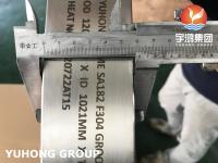 China CUSTOMIZED FLANGE SA182 F304 STAINLESS STEEL TONGUE / GROOVE FACE for sale
