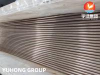 China ASTM B111 C70600 Copper Nickel Seamless Tube For Heat Exchanger HT Available for sale