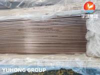 China ASTM B111 C70600 Copper Nickel Seamless Tube For Heat Exchanger HT Available for sale