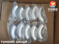 China ASTM A403 WP304 90 Degree LR Stainless Steel Elbow Polished 3A PMI Test for sale