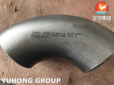 China Buttweld Elbow ASTM A403 WP304L-S 1.4306 90 Degree LR ANSI B16.9 for sale