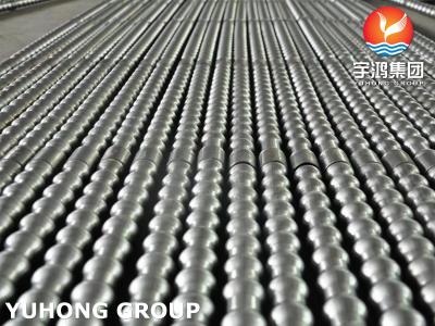 China TP304 / TP304L TP316 / TP316L Stainless Steel Corrugated Tubes For Heat Exchangers for sale