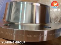 China ASTM A182 F44 / UNS S31254 Stainless Steel Weld Neck Flange 254SMO WNRF Flange for sale