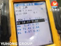 China ASTM A403 WP304H BUTT WELD FITTING LONG RADIUS ELBOW 90 DEG B16.9 for sale