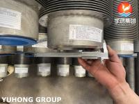 China ASTM A376 TP347H / UNS S34709 Stainless Steel High Frequency Welded Spiral Fin Tube for sale