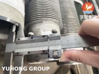 China Stainless Steel High Frequency Welded Fin Tube, TP304H SMLS Pipe With SS304 Solid Fin For Power Plants for sale