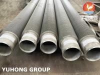 China Stainless Steel High Frequency Welded Fin Tube, TP304H SMLS Pipe With SS304 Solid Fin For Power Plants for sale