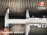 China Stainless Steel High Frequency Welded Fin Tube, TP304H SMLS Pipe With SS304 Solid Fin For Power Plants for sale