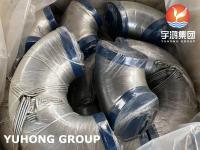 China A403 WP321H Elbow 90/180 Deg , Stainless Steel Butt Weld Fitting B16.9 for sale