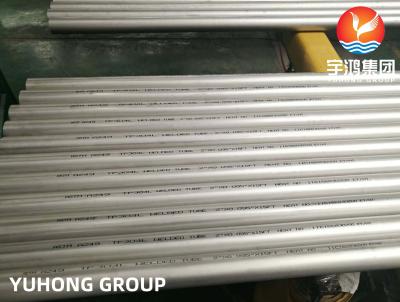 China ASTM A249 TP304L / UNS S30403 Stainless Steel Welded Tube Heat Exchanger Tube for sale
