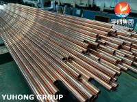China ASTM B111 UNS C12200 / CW024A Seamless Copper Tube ,  DHP Heat Exchanger Tube for sale