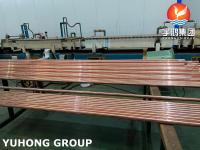 China ASTM B111 UNS C12200 / CW024A Seamless Copper Tube ,  DHP Heat Exchanger Tube for sale