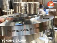China ANSI/ASME B16.5 SLIP ON FLANGE stainless steel a182 f316l rf face for sale