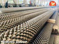 China ASTM A312 TP316L Studded Finned Tube Stainless Steel Pipe With Studded Fin for sale