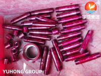China THREADED NIPPLE A182 F53 SUPER DUPLEX STEEL FORGED FITTING B16.11 for sale
