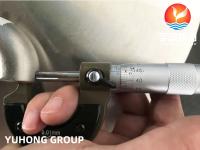 China HASTELLOY C22 ELBOW 90 / 180 DEG BUTT-WELDED NICKEL ALLOY FITTING for sale