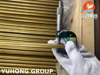 China ASTM B111 C68700 Seamless Copper Alloy Tube For Cooler HT / ET Available for sale