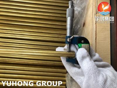 China ASTM B111 C68700 Seamless Copper Alloy Tube For Cooler HT / ET Available for sale