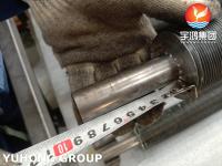 China ASME SB163 NO4400 G Type Nickel Alloy Steel Fin Tube For Heat Exchanger HT Available for sale