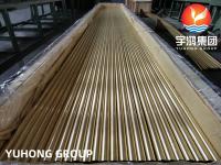 China ASTM B111 ASME SB111 C70600 Copper Nickel Seamless Tube For Air Cooler for sale