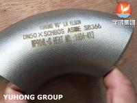China STAINLESS STEEL N08904 BUTT WELD FITTING SB366 WP904L EBLOW B16.9 for sale