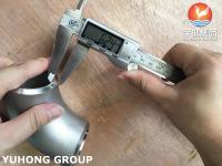 China STAINLESS STEEL N08904 BUTT WELD FITTING SB366 WP904L EBLOW B16.9 for sale